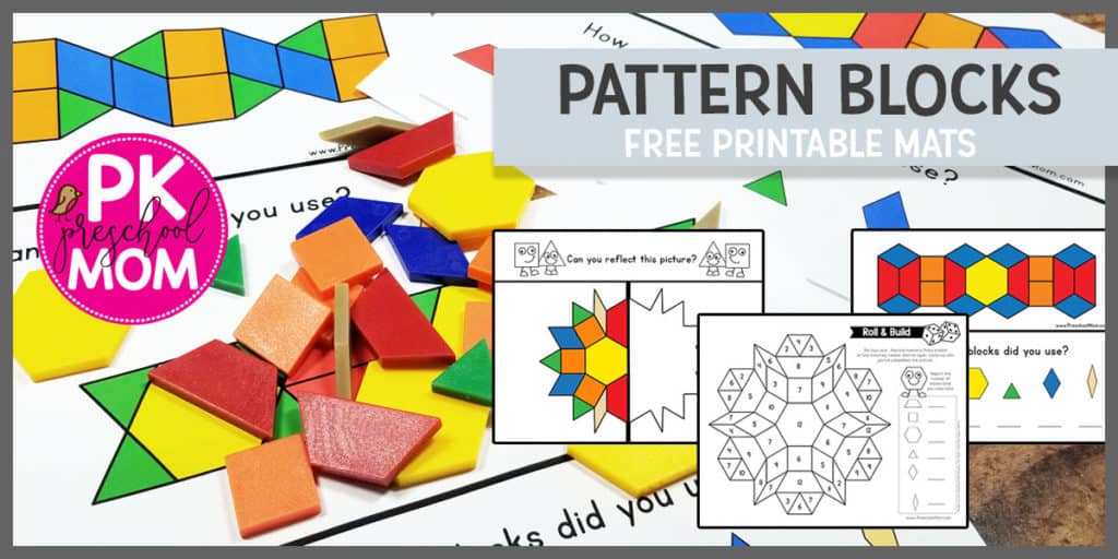 Pattern Blocks Preschool Mom